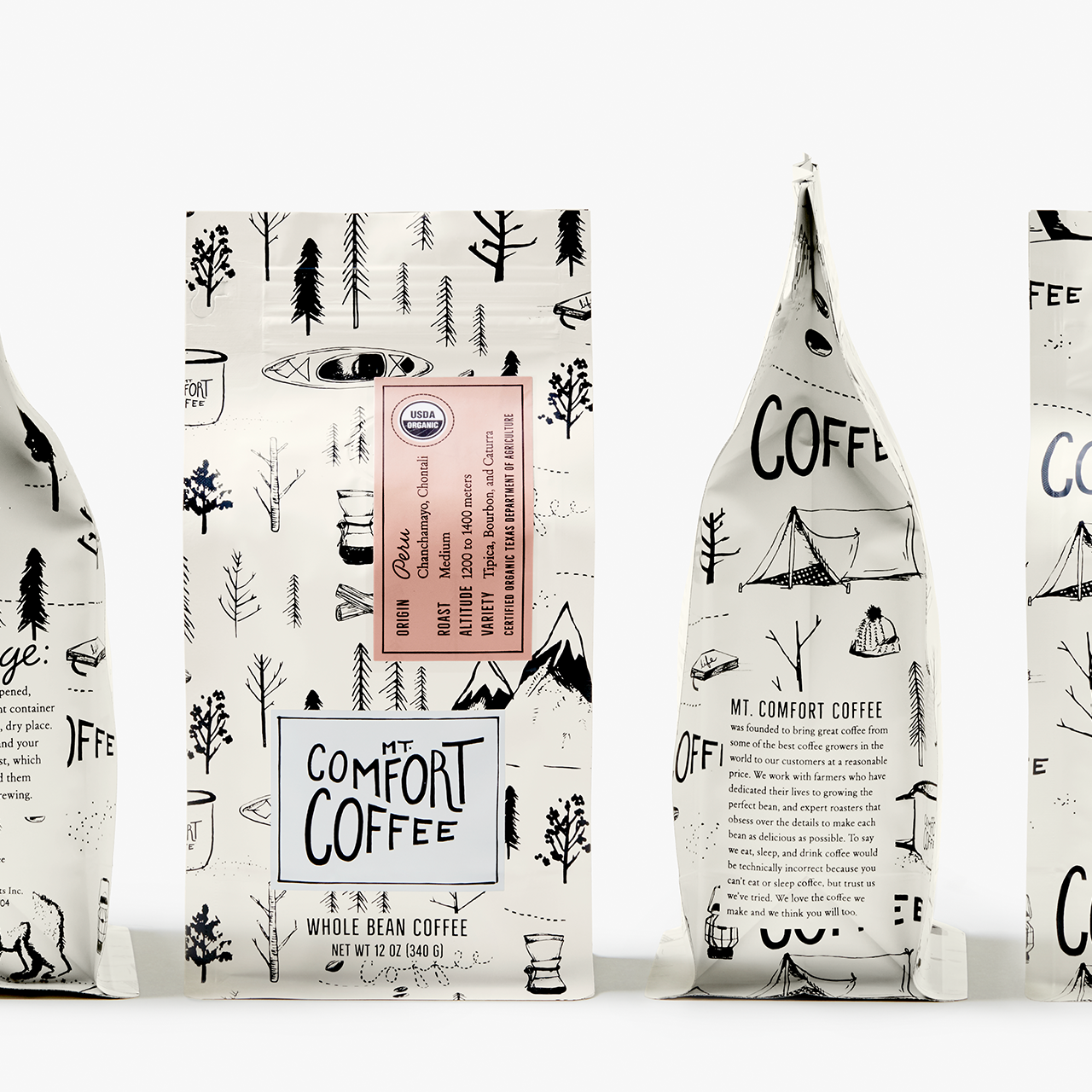 Organic Peru, Medium Roast, 12oz.– Mt. Comfort Coffee